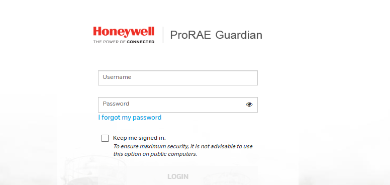 How to reset the password on ProRAE Guardian Loneworker?