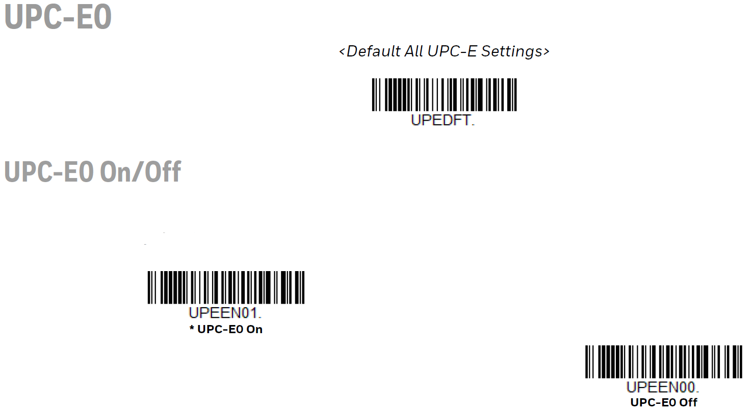 How to enable or disable UPC-A/UPC-E barcodes?