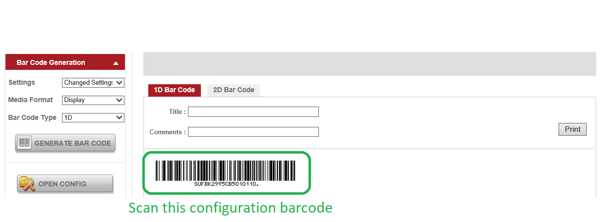How to program a Back TAB suffix or prefix.