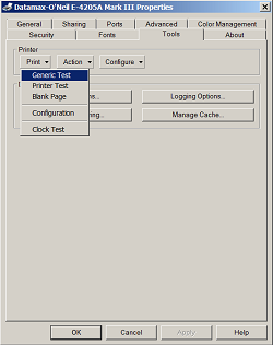 Class Series - Prints in between labels and skip several labels