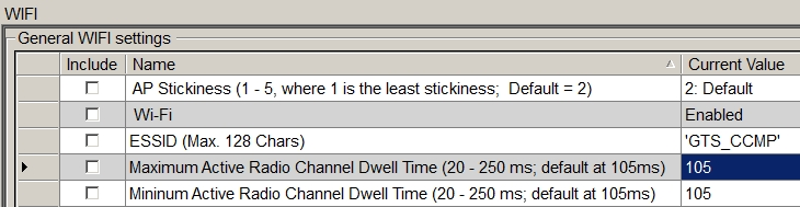 RLe - How to use Minimum and Maximum Active Radio Channel Dwell Time