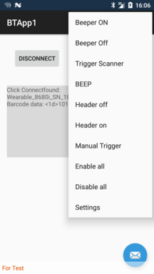 Xamarin: How to connect to and control wearable scanner