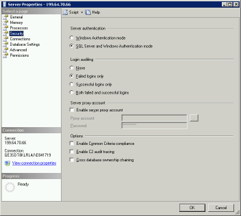 Error message: Cannot open database "Smart Systems"