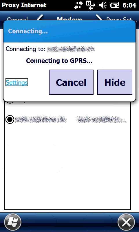 Disable Connecting and Connection error notifactions