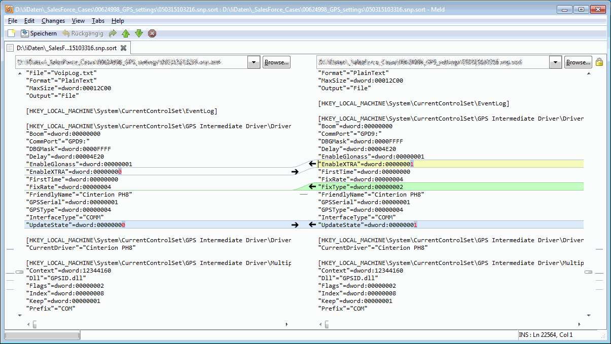 How to create a registry and file system snapshot on Windows Mobile Device