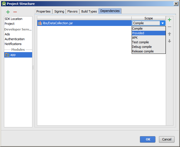 How to use the Android Mobility SDK in Android Studio