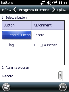 How to start an application using a button