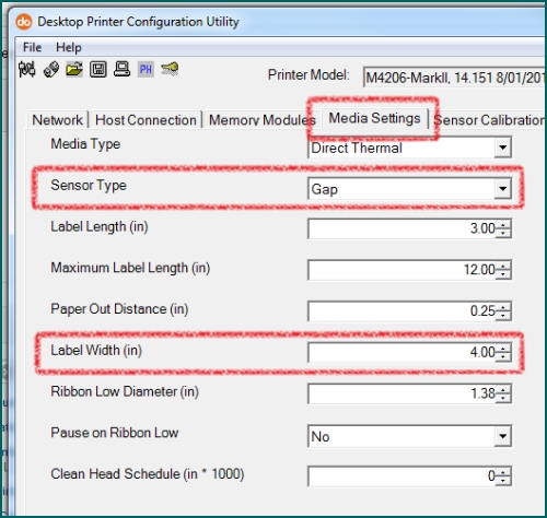 How to change a setting in DMXConfig Configuration Utility?