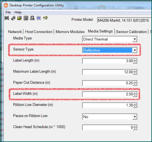 How to change a setting in DMXConfig Configuration Utility?