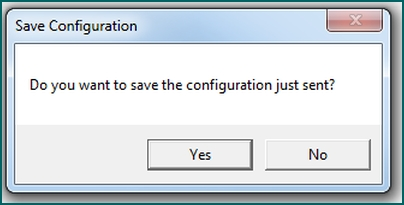 How to change a setting in DMXConfig Configuration Utility?