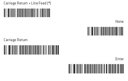 How to setup Intermec Scanners for only 1 enter after each scan?