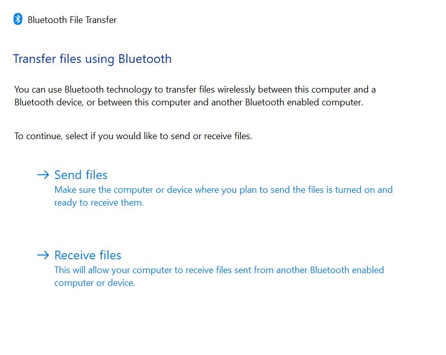 How to transfer files via Bluetooth for Android