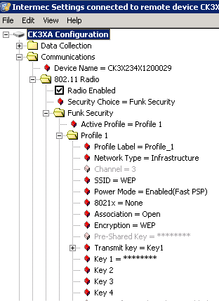 CK3X - How to configure CK3X and Cisco 1242 access point for WEP 128bit ...