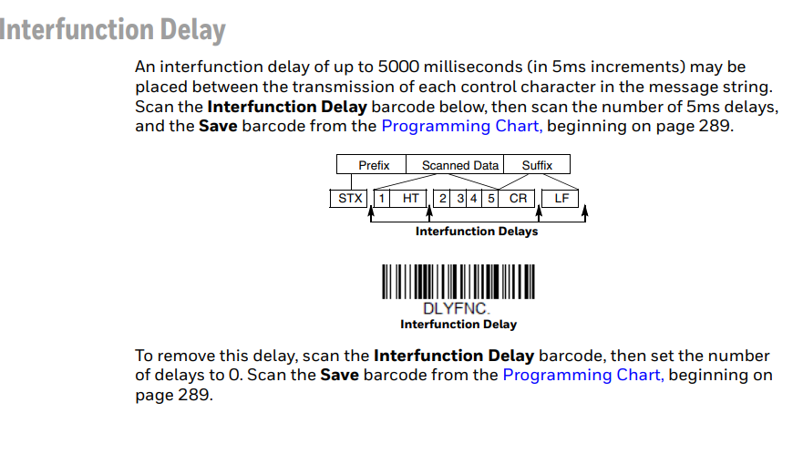 How to insert a Delay in Data Formatting in EZ Config for Scanning