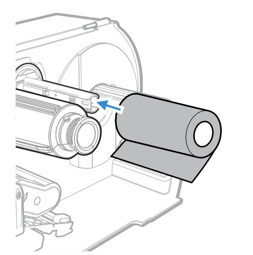 PM45/PM45C - Media and Ribbon Installation