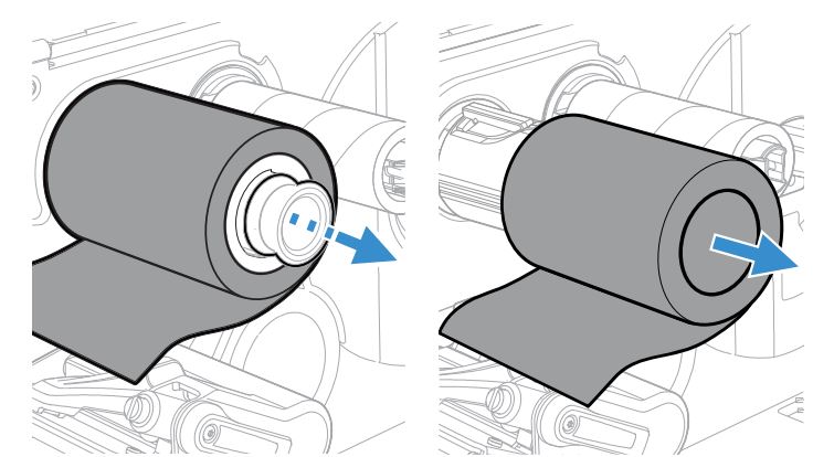 PM45/PM45C - Media and Ribbon Installation