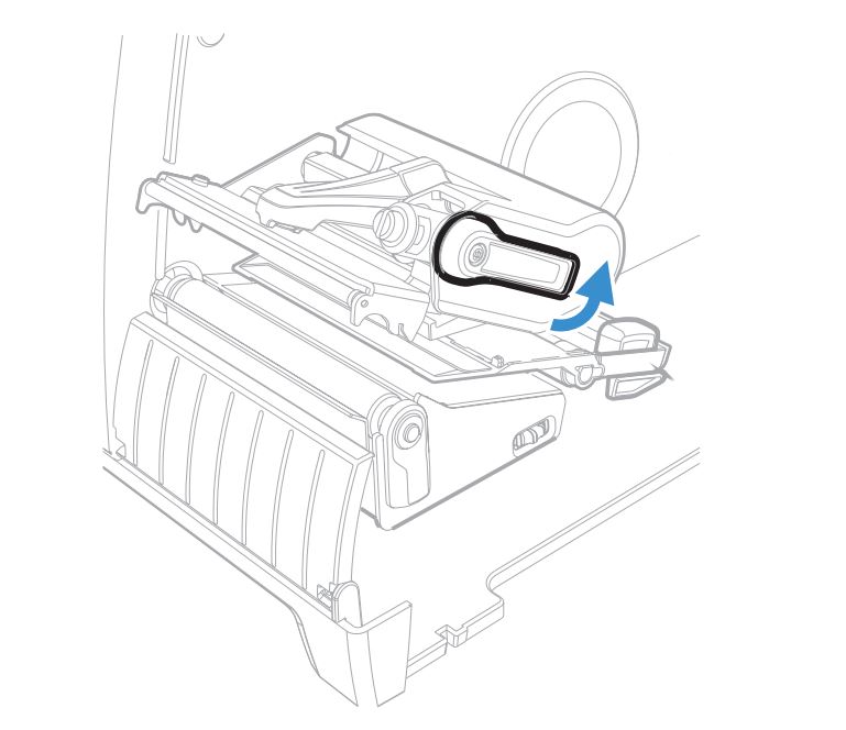 PM45/PM45C - Media and Ribbon Installation