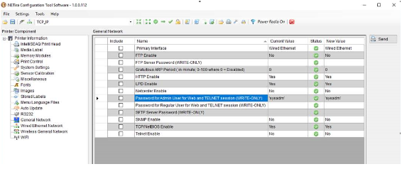 How to change the password for the Web Admin Console on Datamax-ONeil ...