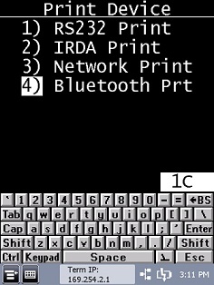 How to configure a Mobile or Vehicle Computer to print from ITE?