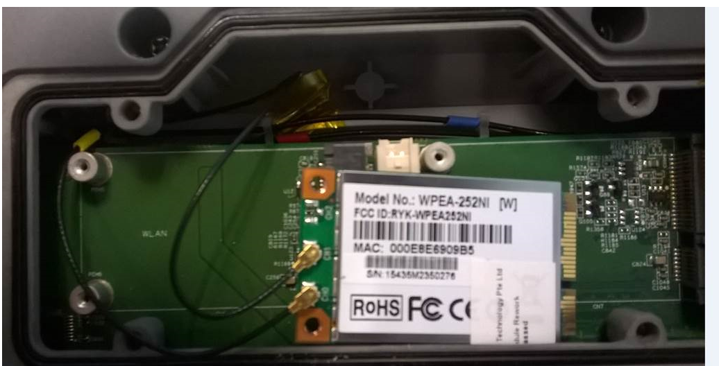 How to change the VM3 that uses an internal antenna to use the external ...