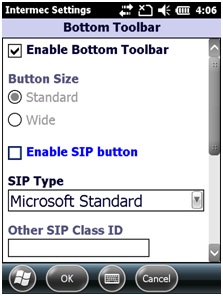 How to disable the virtual keyboard into Intermec HTML5 Browser?