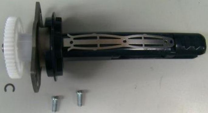 What is the part number for PM43 Ribbon Rewind Assembly Module?