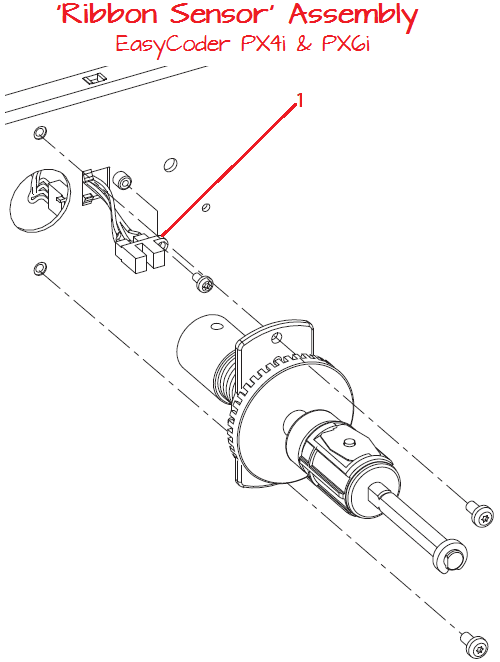 Part Number for the 'Ribbon Sensor' Assembly for EasyCoder PX4i & PX6i ...