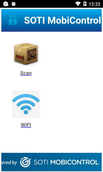 How to Configure WiFi from Soti Lockdown