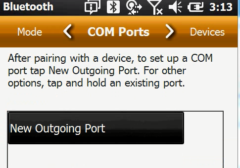 How to connect a bluetooth periferal device with serial port profile to ...