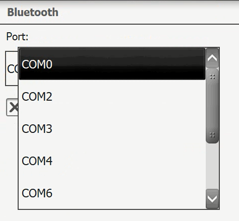 How to connect a bluetooth periferal device with serial port profile to ...