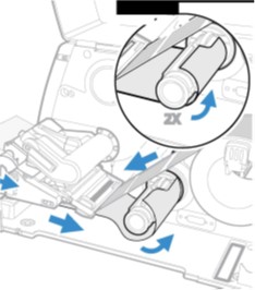 How to install 50180221-001 PM45 Collapsible Core (for Rewinder)
