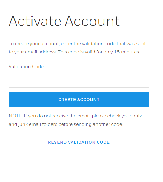 Operational Intelligence Account Registration (User login)