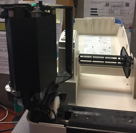 How to load ribbon into an E-class mark II?