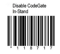 3780 - How to Enable/Disable CodeGate In-Stand?