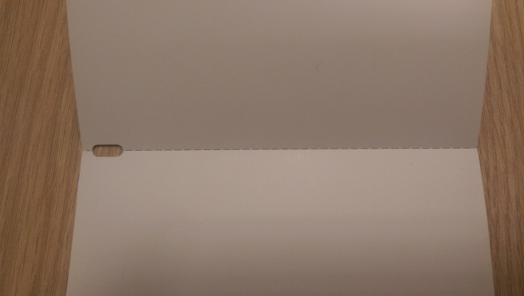 What is the recommended size of the notch, so the LSS can read the ...