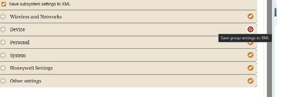 Enterprise Provisioner exporting blank XML files