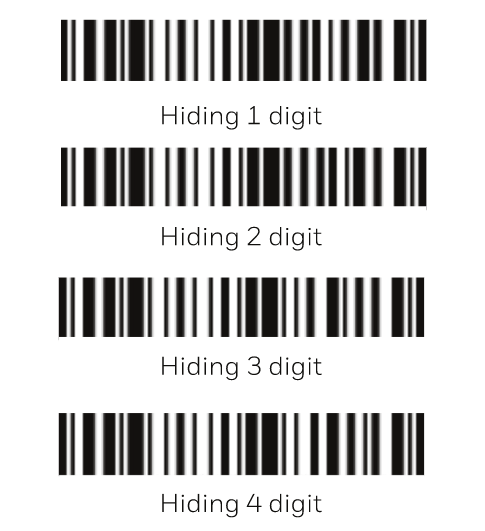 OH3502 - How to hide the prefix / suffix?