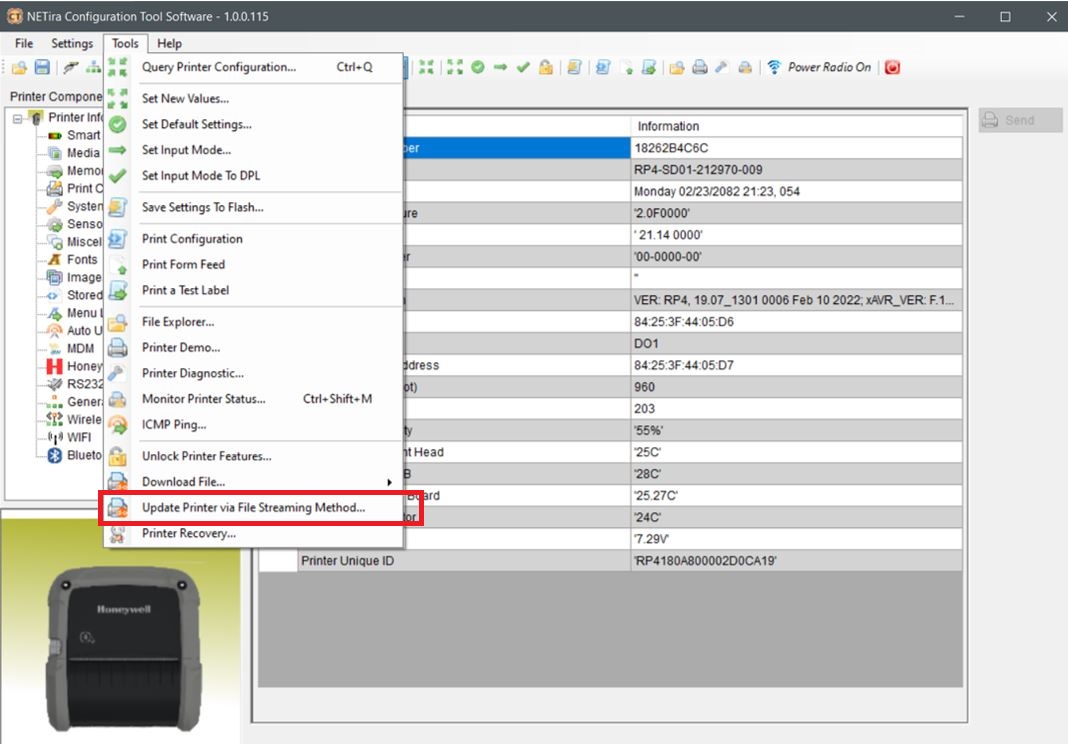 RP series how to flash firmware and bootloader