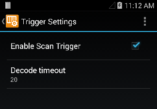 How to disable the Scan Trigger on 75E/CT50 Android?