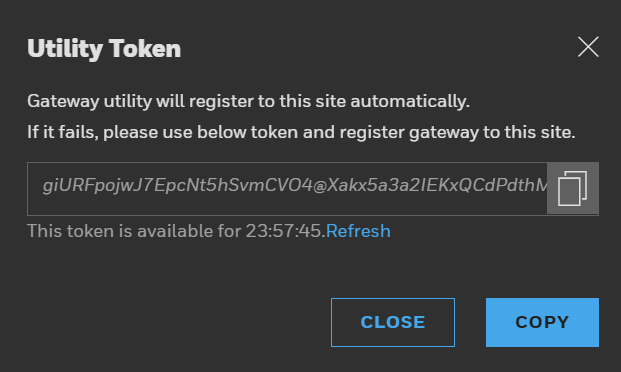 How to get the Token for a new gateway on Safety Suite?
