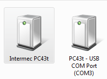 Virtual COM / Virtual Serial interface setting and drivers for supported Intermec printers