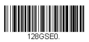 How do I enable GS (FNC1) code transmission?