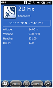 CN51 WEH GPS port information