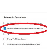 SSDC: How to change Sensor Configuration through the intelliDoX
