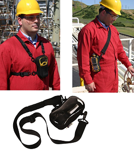 What is the part number for the holster with shoulder strap for the ...