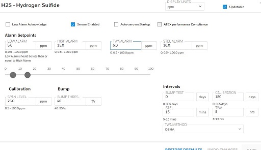 SSDC: How to change Sensor Configuration through the intelliDoX