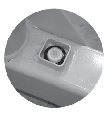 DuraHoist DH-PARTS-6 - Mast Support Base - Bubble Level