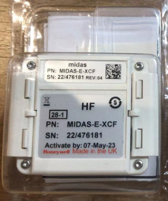 Does MIDAS cartridges come with gas ID