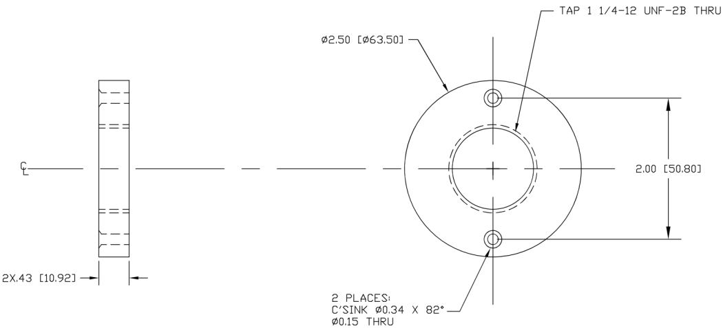 What is the proper thickness for MST Saddle Part Number 9902-4200